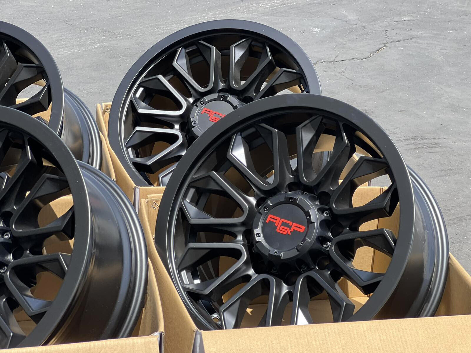 Wheels 18×9 8×180 Rims Chevy 2500HD Silverado 3500 GMC Sierra 2500 ...
