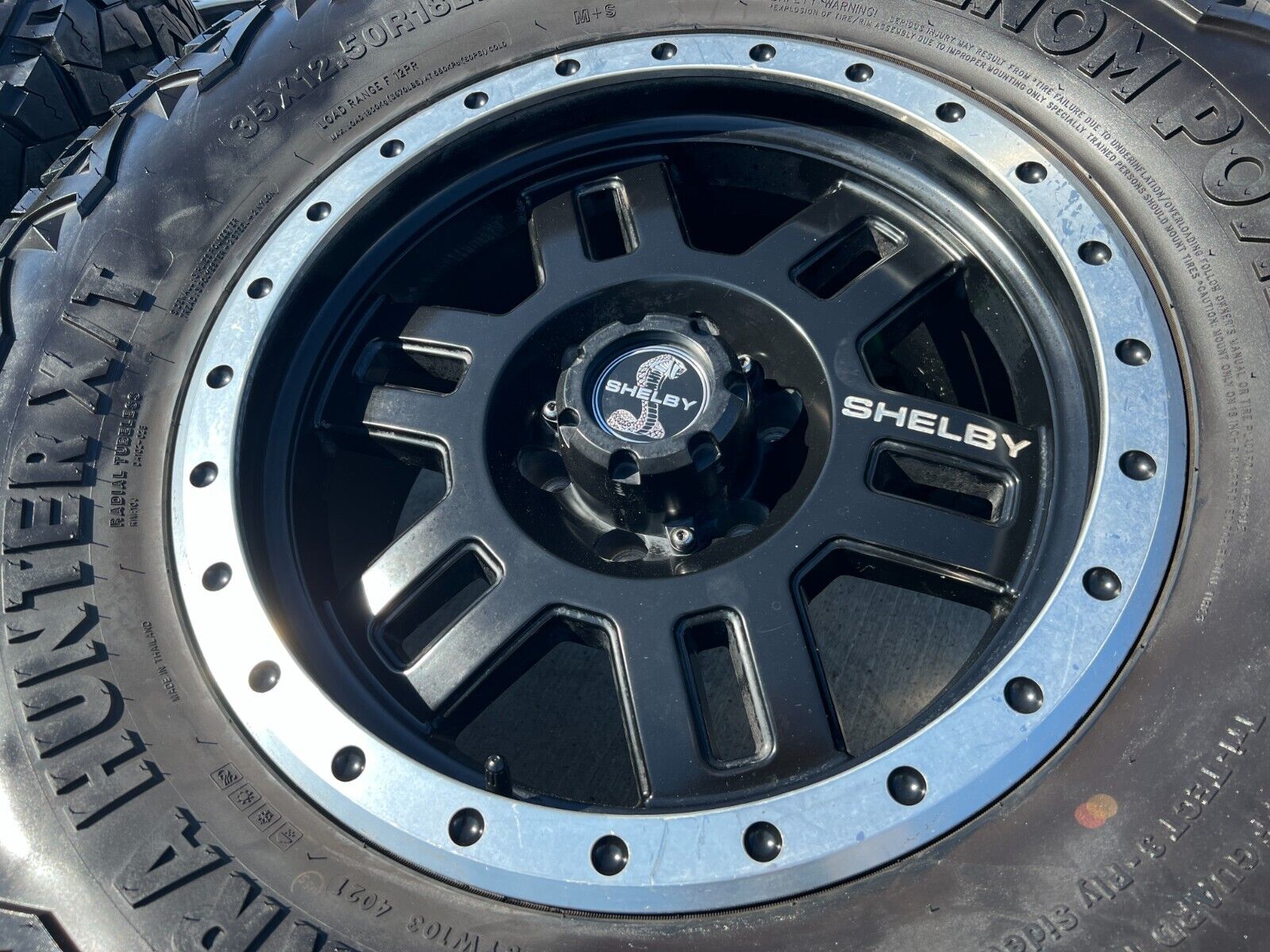 Ford F-150 Raptor SHELBY OEM BEADLOCK rims wheels
