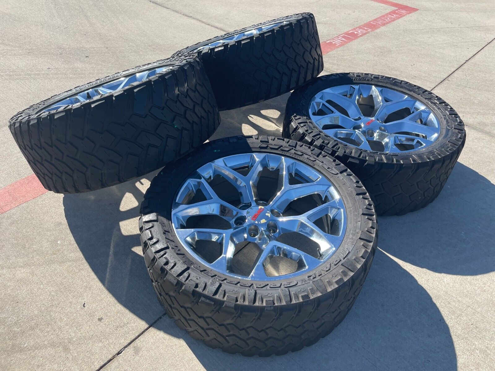 2023 GMC Sierra 1500 Yukon Denali 22" Wheels Rims Tires