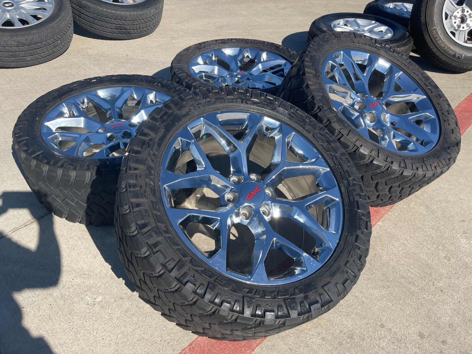 2023 GMC Sierra 1500 Yukon Denali 22" Wheels Rims Tires