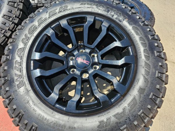 GMC Sierra AT4X Chevy Silverado OEM 5909 wheels rims Tire - TRUCKBED ...