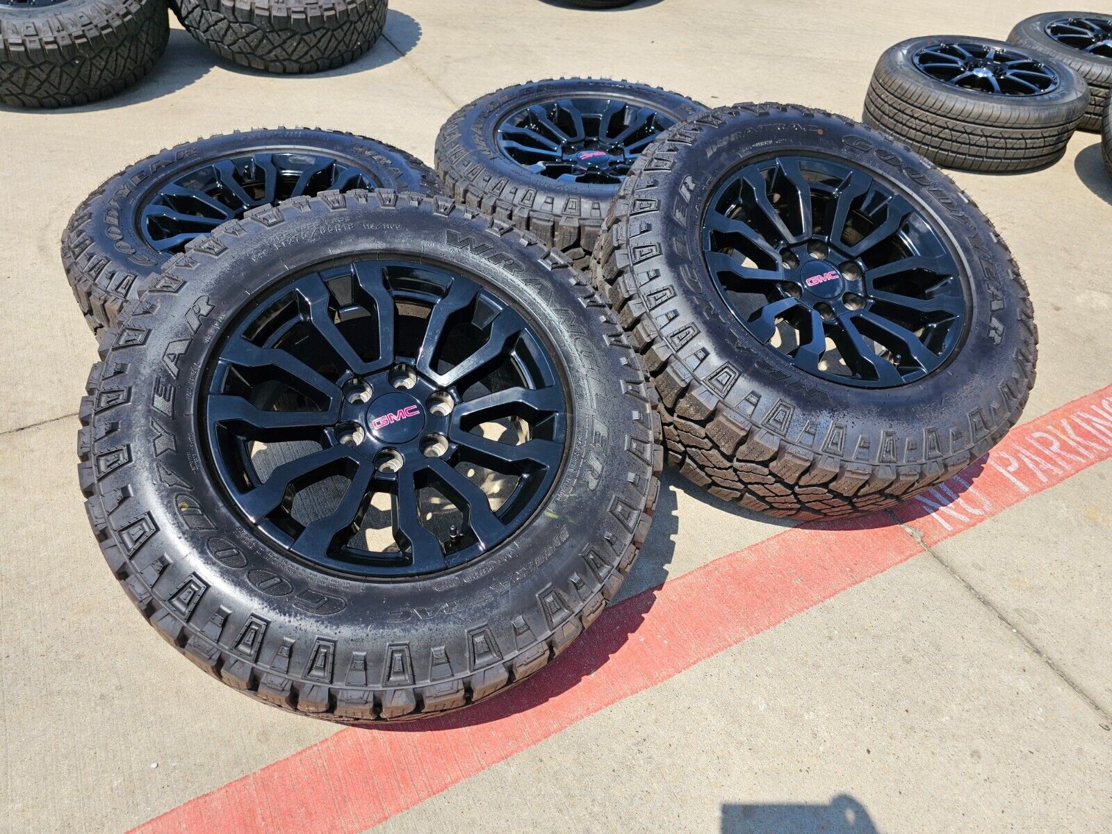 GMC Sierra AT4X Chevy Silverado OEM 5909 wheels rims Tire - TRUCKBED ...