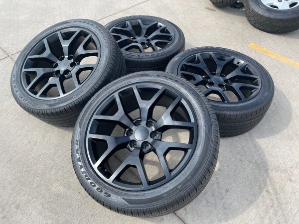 GMC Yukon Chevy Tahoe OEM wheels rims tires - TRUCKBED AND TRACTORS MARKET