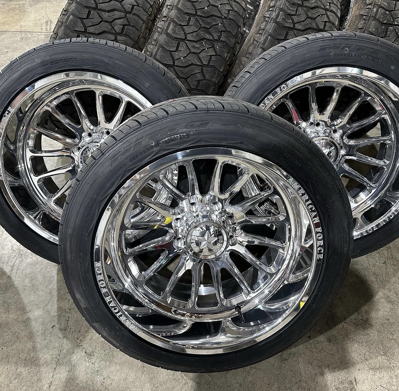 22x12 american force nemesis & 305/40/22 nitto 420v - TRUCKBED AND ...
