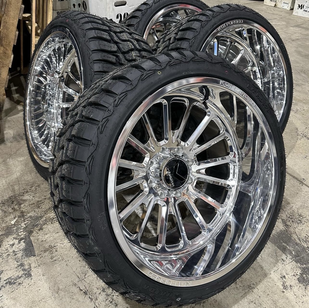 24x14 kg1 forged victors & 33x14.50x24 haida rts - TRUCKBED AND ...